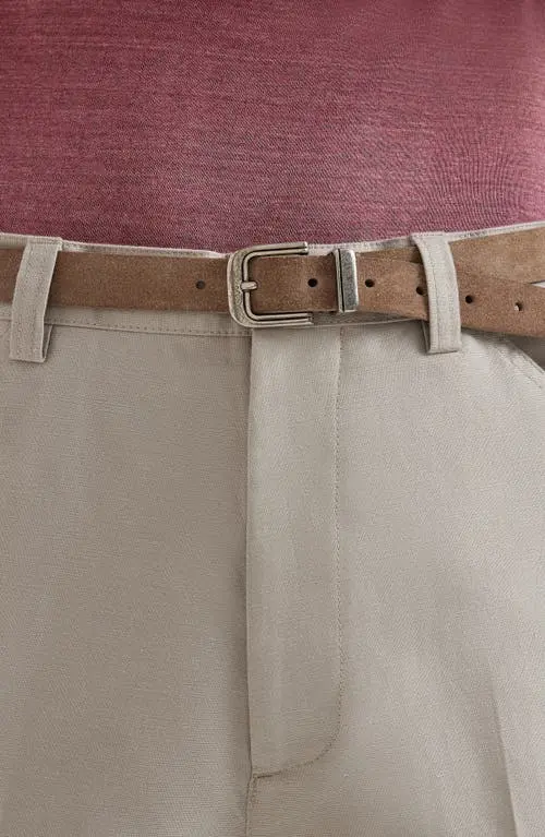 Brunello Cucinelli Reversible Leather Belt