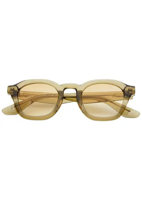 FREYRS EYEWEAR Blake Square Sunglasses - Brown Olive