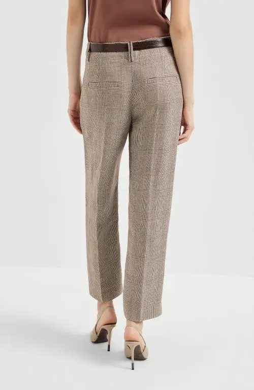 Brunello Cucinelli Square Cigarette Trousers