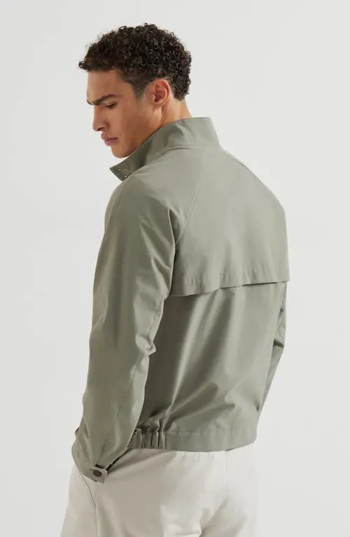 Brunello Cucinelli Gabardine Outerwear Jacket - Khaki