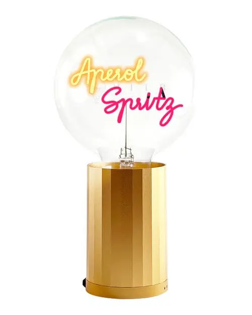 MITB Aperol Spritz Portable Table Lamp - Gold