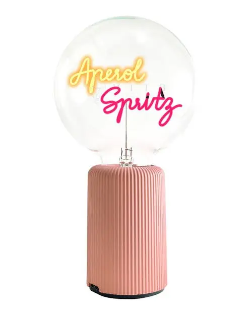 MITB Aperol Spritz Portable Table Lamp - Pink