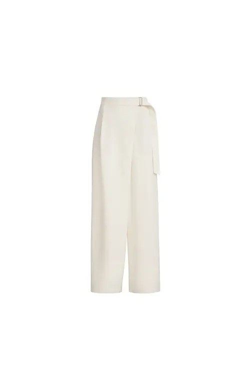 Brunello Cucinelli Sartorial Wrap Trousers - Ivory