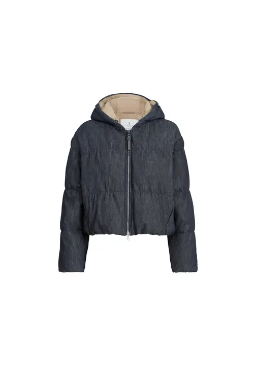 Brunello Cucinelli Effect Twill Down Jacket