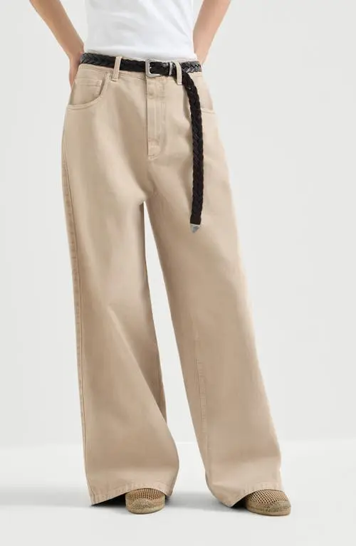 Brunello Cucinelli Relaxed Trousers - Beige