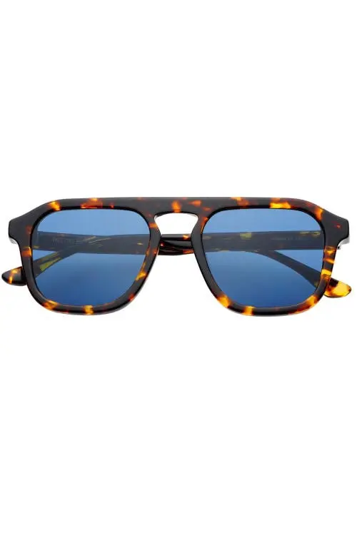 FREYRS EYEWEAR Addison Aviator Sunglasses - Tortoise/gray