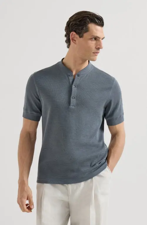Brunello Cucinelli Cotton Jersey T-shirt - Grey