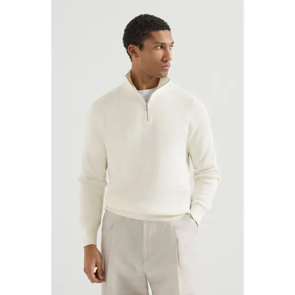 Brunello Cucinelli Cotton Sweater - Panama