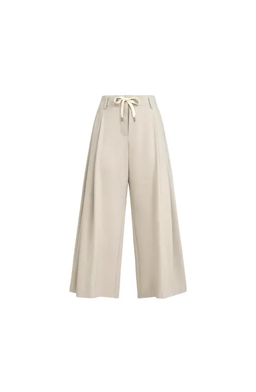 Brunello Cucinelli Couture Interlock Trousers - Beige