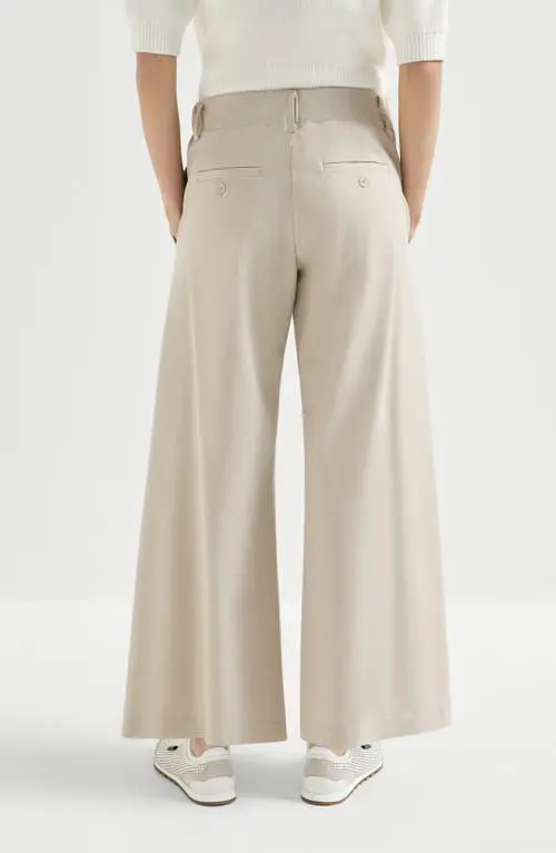 Brunello Cucinelli Couture Interlock Trousers - Beige