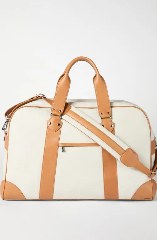 Brunello Cucinelli Grained Calfskin Street Bag - Ivory