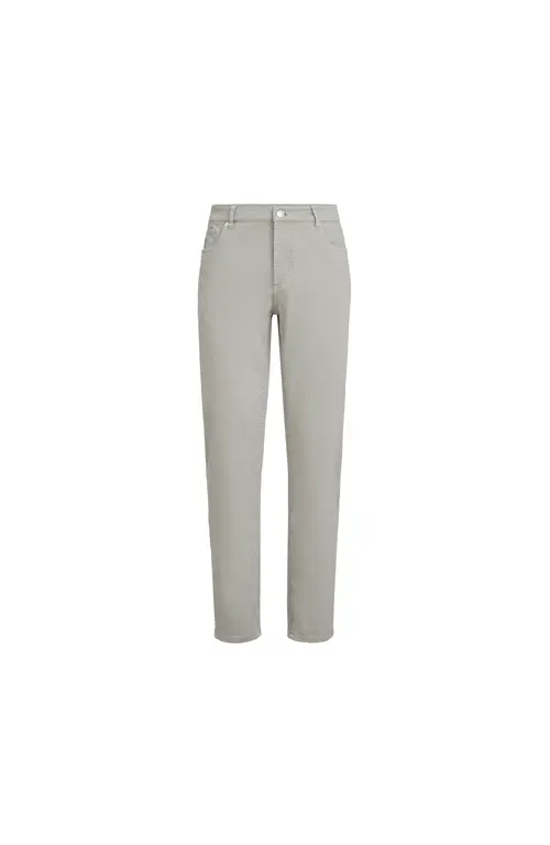 Brunello Cucinelli Lightweight Denim Trousers - Khaki