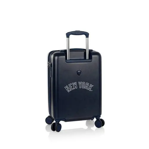 HEYS Mlb New York Yankees 21-inch Luggage - White