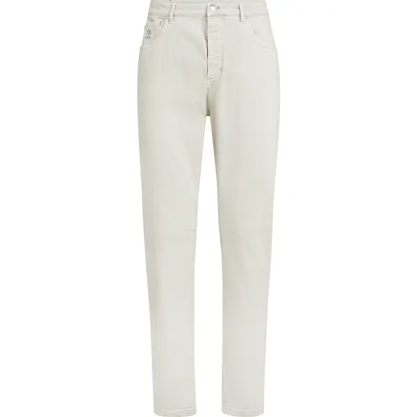 Brunello Cucinelli Garment-dyed Denim Trousers - Yuta