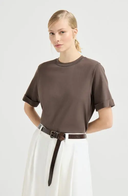 Brunello Cucinelli Cotton Jersey T-shirt