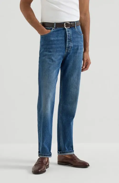Brunello Cucinelli Comfort Denim Trousers - Medium Denim