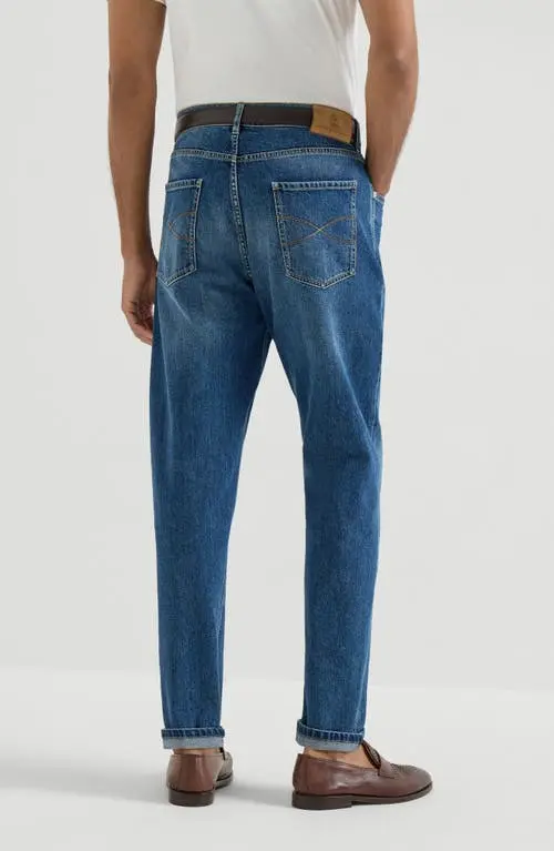 Brunello Cucinelli Comfort Denim Trousers - Medium Denim