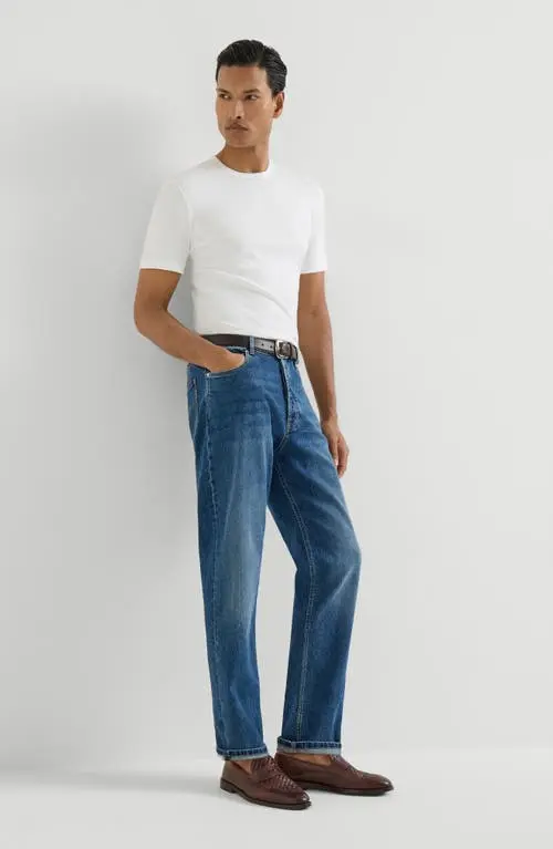 Brunello Cucinelli Comfort Denim Trousers - Medium Denim