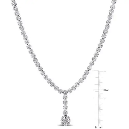 JULIANNA B. Cubic Zirconia Lariat Necklace