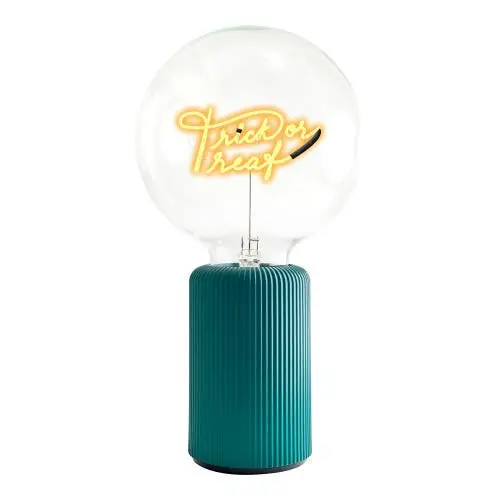 MITB Trick Or Treat Portable Table Lamp - Emerald