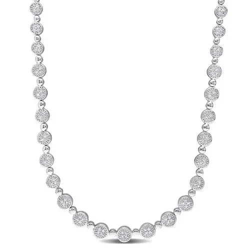 JULIANNA B. 1 Ctw Tennis Necklace - Diamond