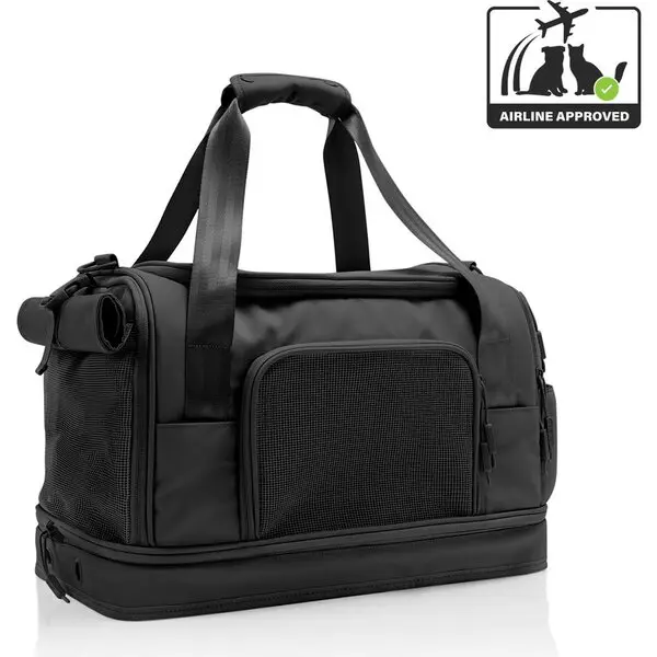 HEYS Pawsenger Airline Approved Pet Carrier - Black