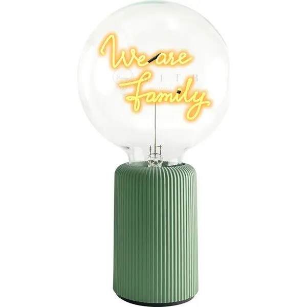 MITB We Are Family Portable Table Lamp - Olive