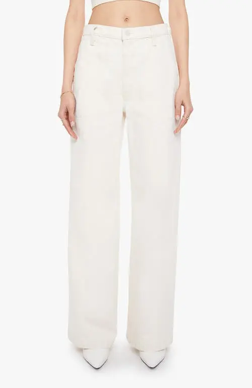 MOTHER The Chisel Sneak Wide Leg Jeans