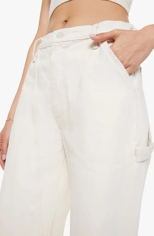 MOTHER The Chisel Sneak Wide Leg Jeans