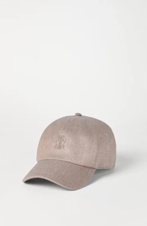 Brunello Cucinelli Baseball Cap - Beige