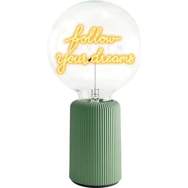 MITB Follow Your Dreams Portable Table Lamp - Olive