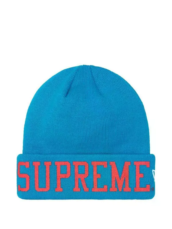 Supreme New Era Varsity Beanie - Blue