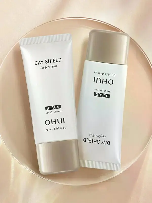 O HUI Day Shield Perfect Sun Black Sunscreen
