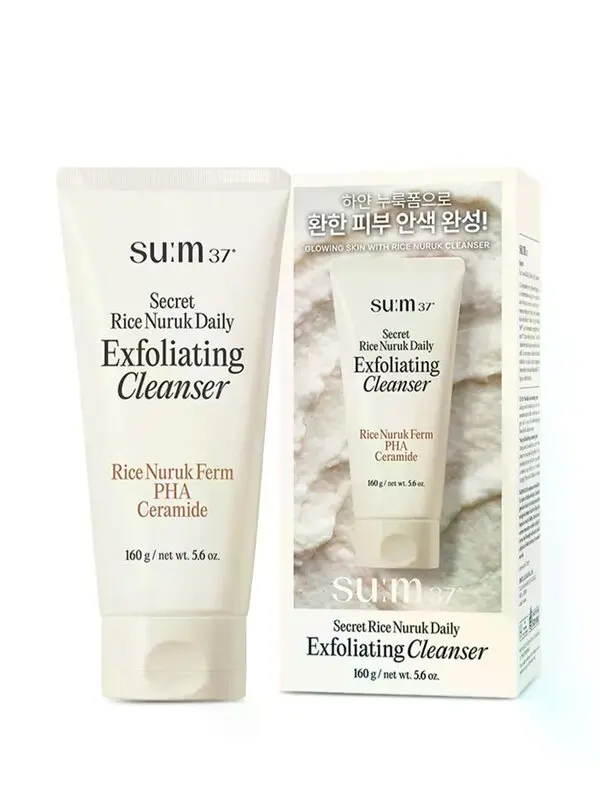 SUM37 Secret Rice Nuruk Daily Exfoliating Cleanser - Neutrals
