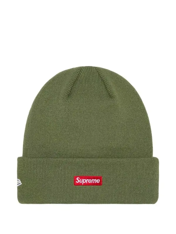 Supreme X New Era Logo Beanie - Green