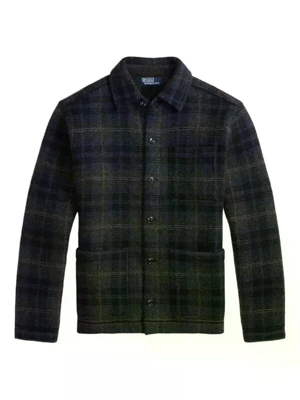 Polo Ralph Lauren Plaid Wool Cardigan