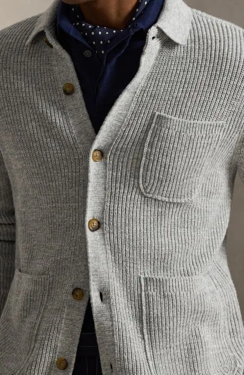 Polo Ralph Lauren Ribbed Cotton Cardigan