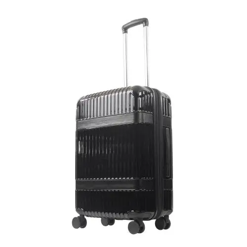 MARTHA STEWART 26" Hardside Spinner Suitcase - Black