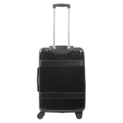 MARTHA STEWART 26" Hardside Spinner Suitcase - Black