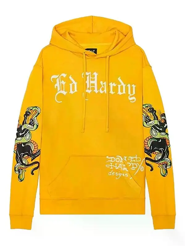 Ed Hardy Printed Hoodie
