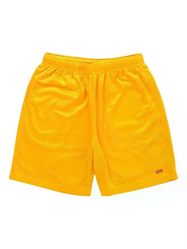 Supreme Mesh Shorts - Yellow