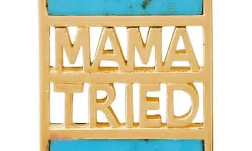 Established Mama Tried Pendant Necklace