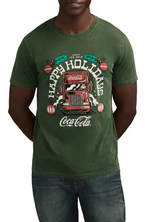 Lucky Brand Coca-cola® Truck Cotton Graphic T-shirt