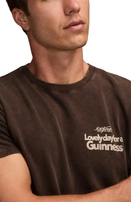 Lucky Brand Guinness Lovely Day Cotton Graphic T-shirt