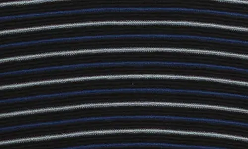 MAUI & SONS Texture Stripe T-shirt - Black/blue