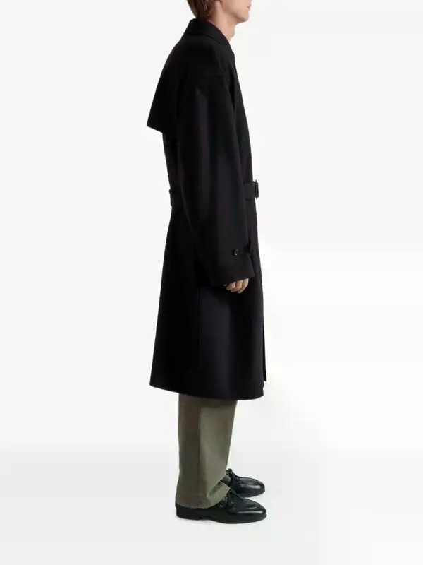 Bally Single-breasted Belted Coat