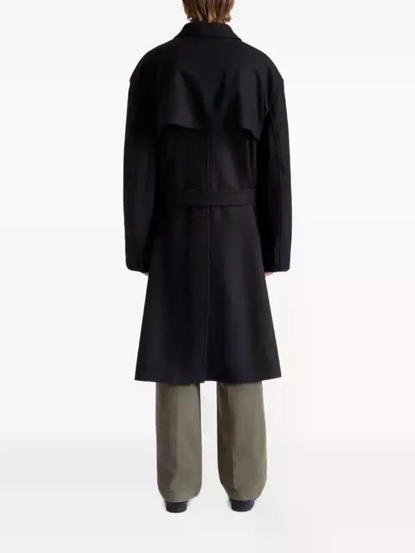 Bally Single-breasted Belted Coat