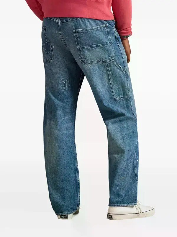 Polo Ralph Lauren Patchwork Straight-leg Jeans