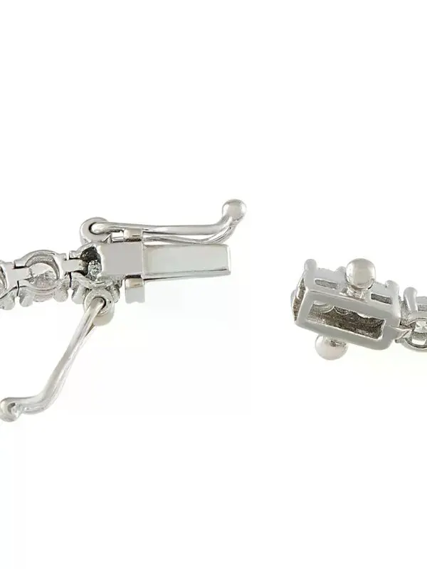 LB EXCLUSIVE 14k White Gold Diamond Tennis Bracelet