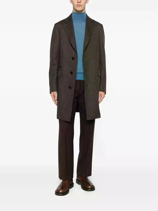 KANGRA Turtleneck Sweater - Blue